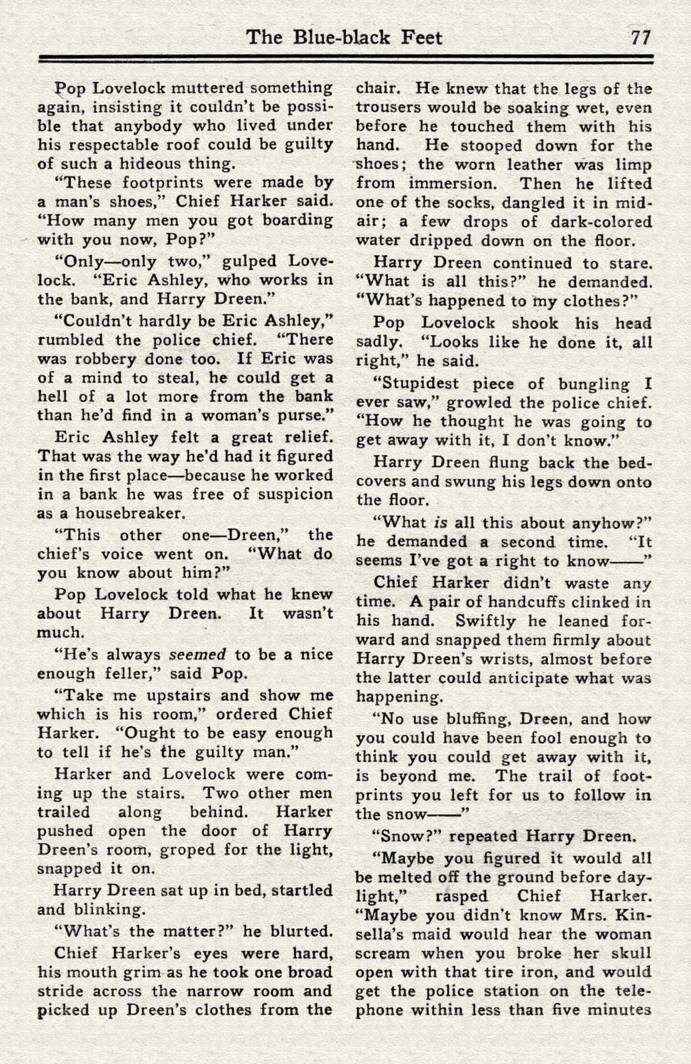 Two-Fisted Tales of True-Life Weird Romance!: The Blue-Black Feet by ...