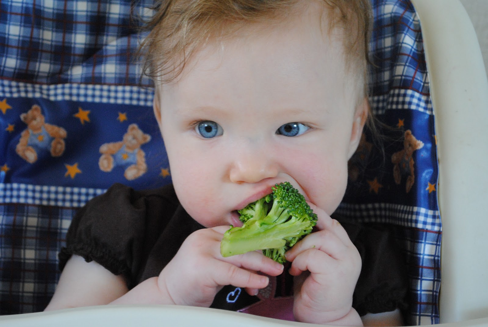 Happy Homemaker Me: Wordless Wednesday: Broccoli Face