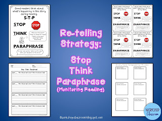 Workshop Classroom: Re-telling and Summarizing: Strategies and ...