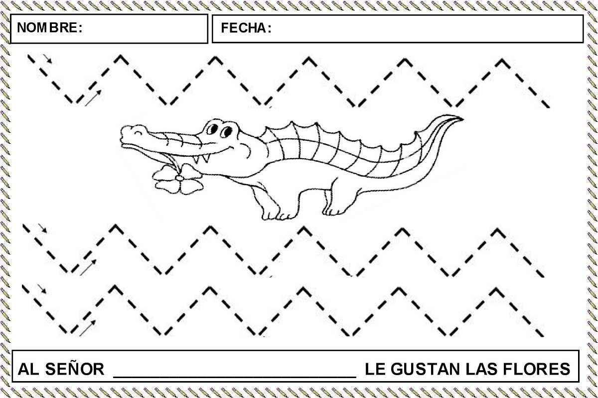 Trabajando en Educación Infantil: 10 fichas para trabajar el trazo ...