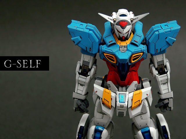 Custom Build: HGRC 1/144 Gundam G-Self "detailed" GBWC 2014 Japan Entry