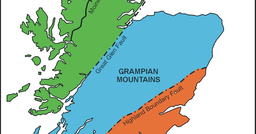 My Morning Cup: Scotland: Faultlines and Thrusts...and Some Ruins