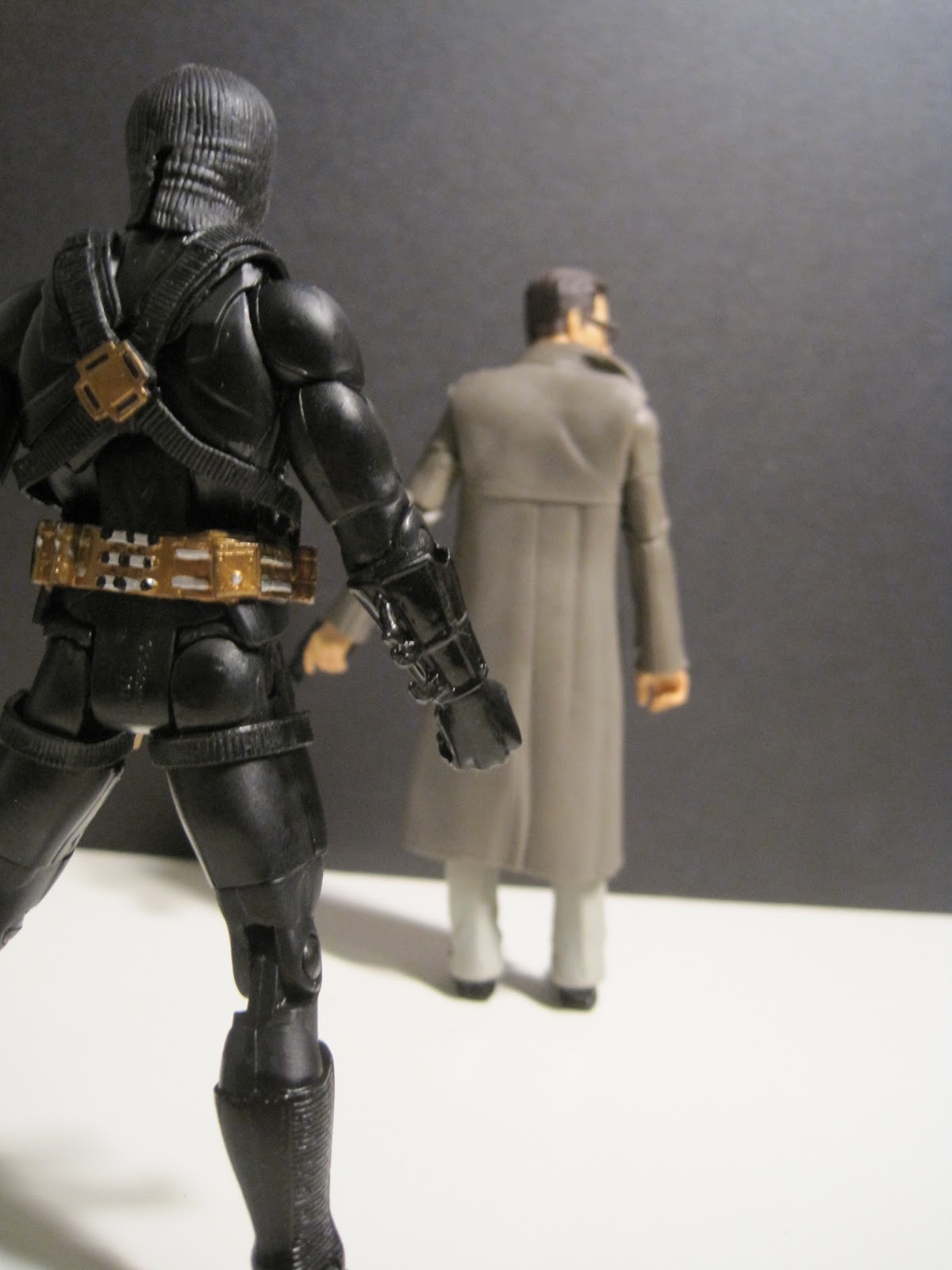 Toy Remix: Batman Legacy: Prototype Batman and Lt. Jim Gordon