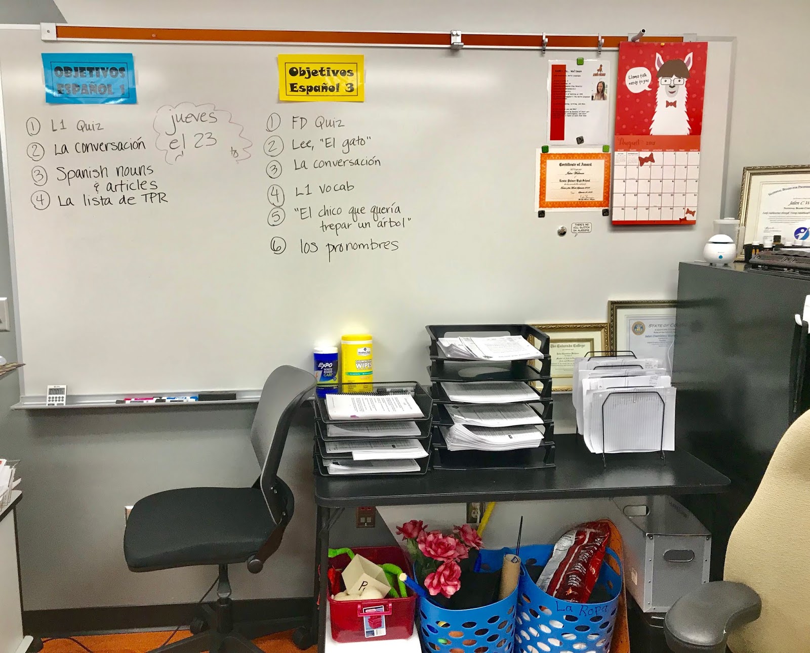 Jalen Waltman's Complete Spanish Lesson Plans: Back in Oklahoma - My ...