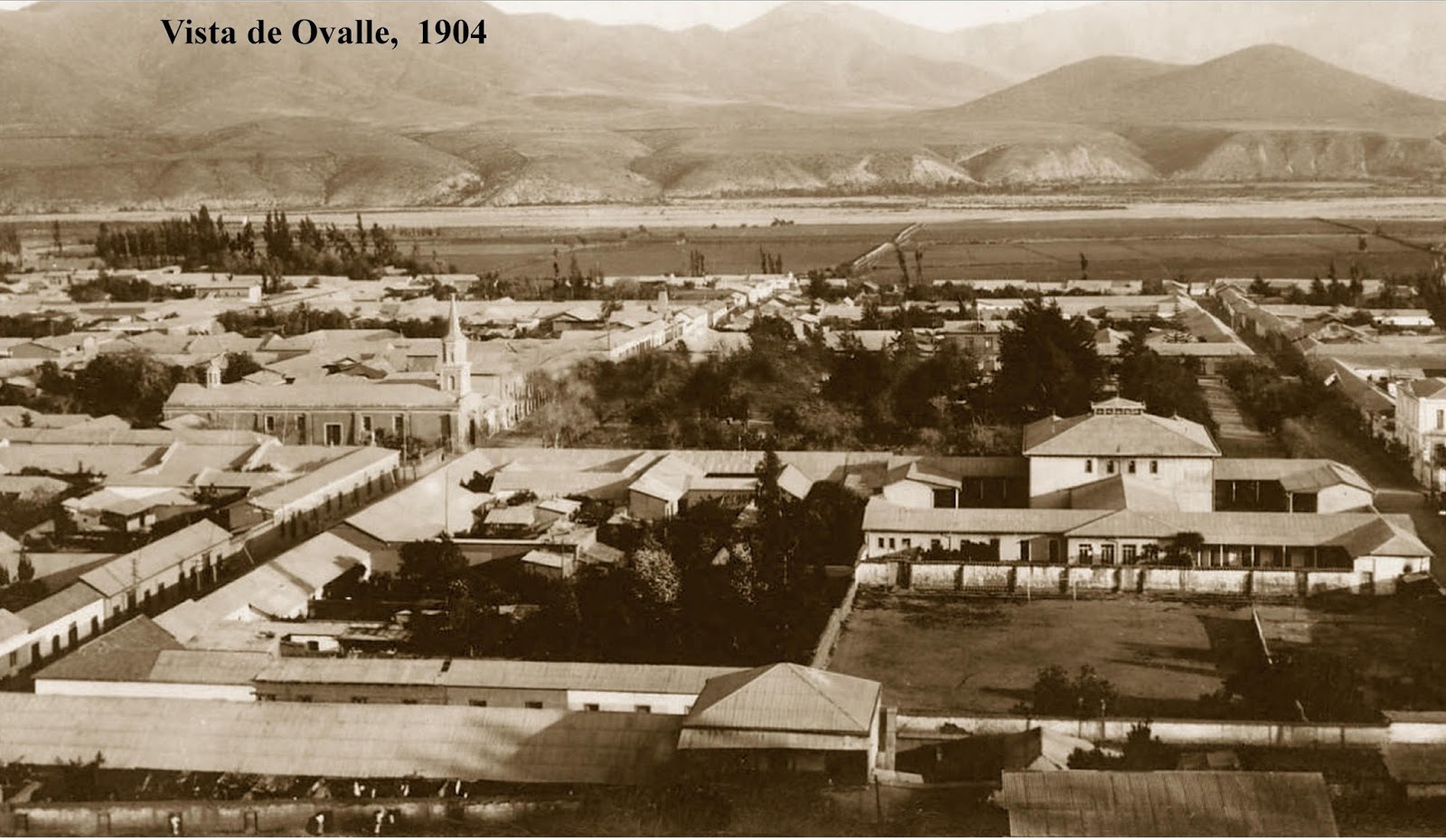 Imágenes de Chile del 1900: Ovalle y Montepatria