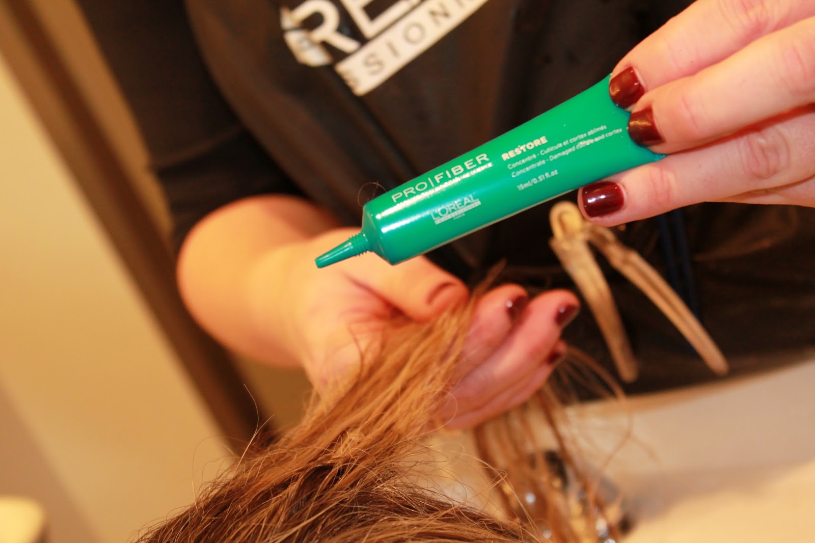 My sweet valentine: L'Oreal Professionnel Pro Fiber to the test!