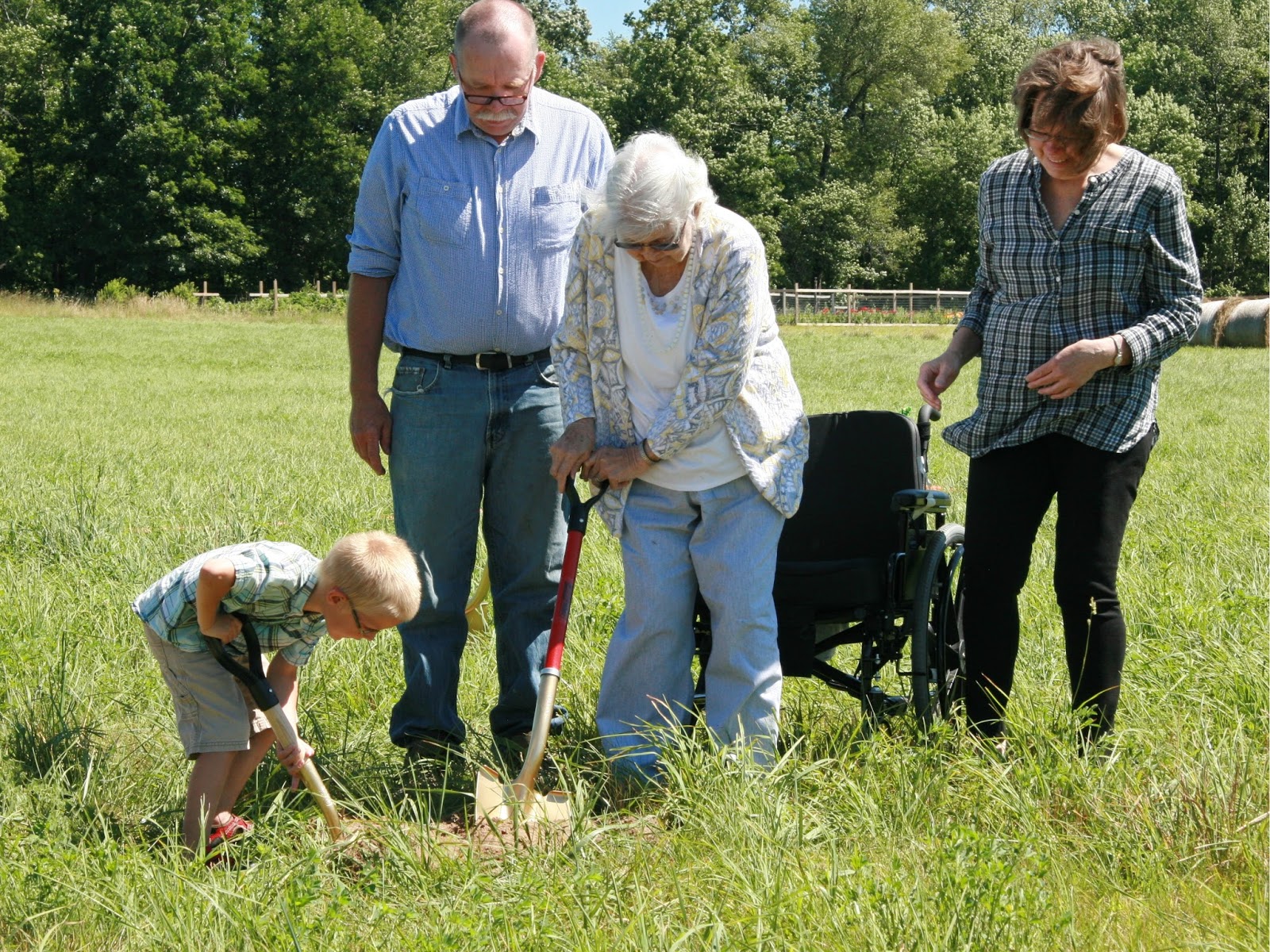 LLCER Building Project: June 26 - Ground Breaking Ceremony