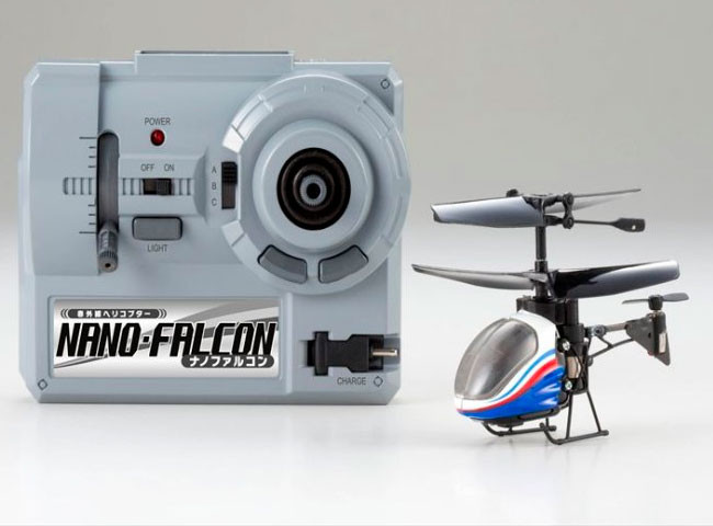 El helicóptero radiocontrol más pequeño del mundo (Nano Falcon ...