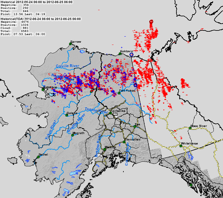 Deep Cold: Alaska Weather & Climate: Arctic Lightning
