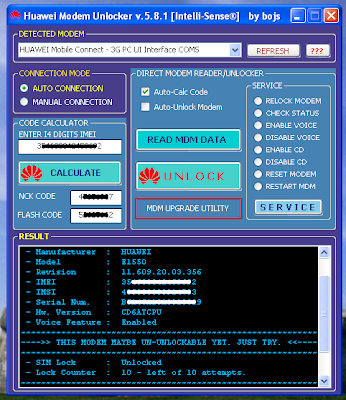 Huawei E177u1 Unlock Software