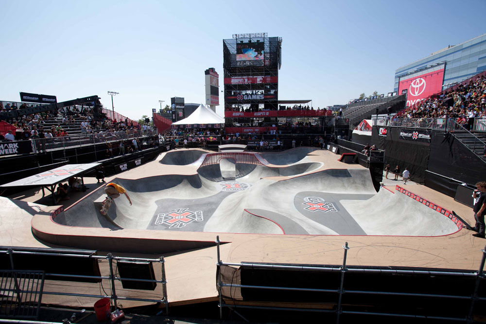 TNC UnderGround Skate Crew: X Games 17 Skateboard Park & Street Photos