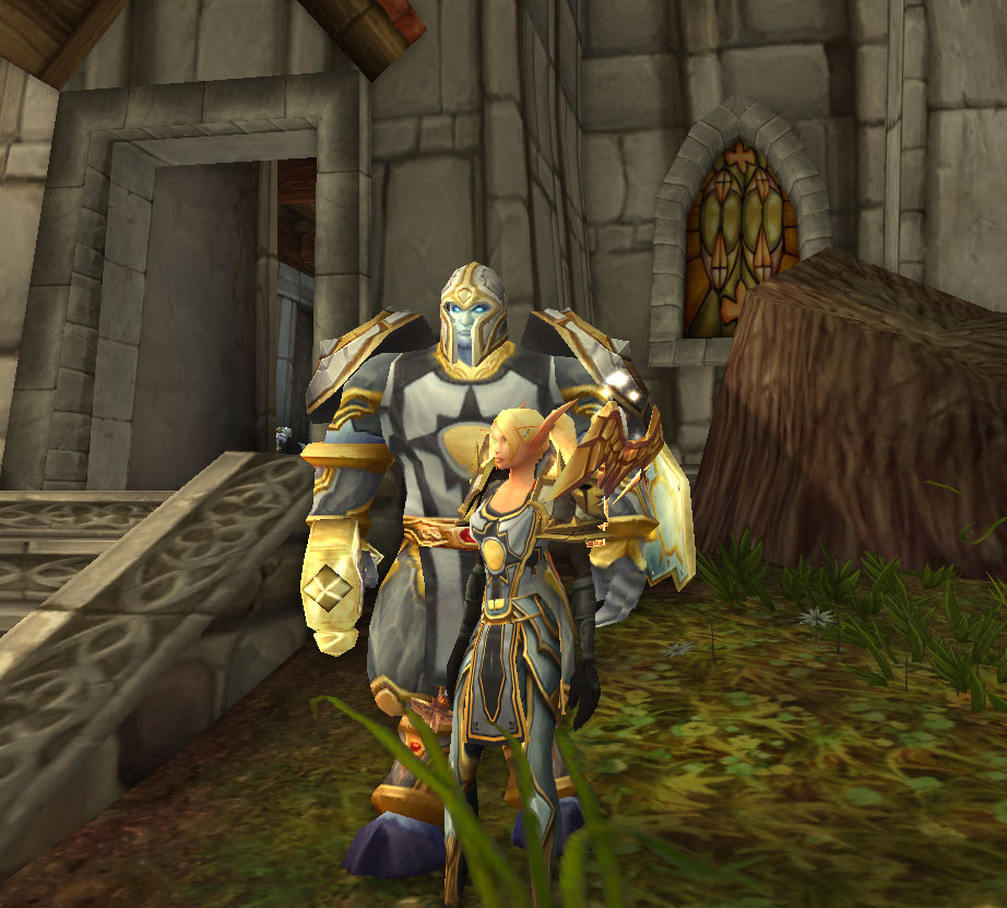 Vault of Light: Priest Tier transmog with a difference.