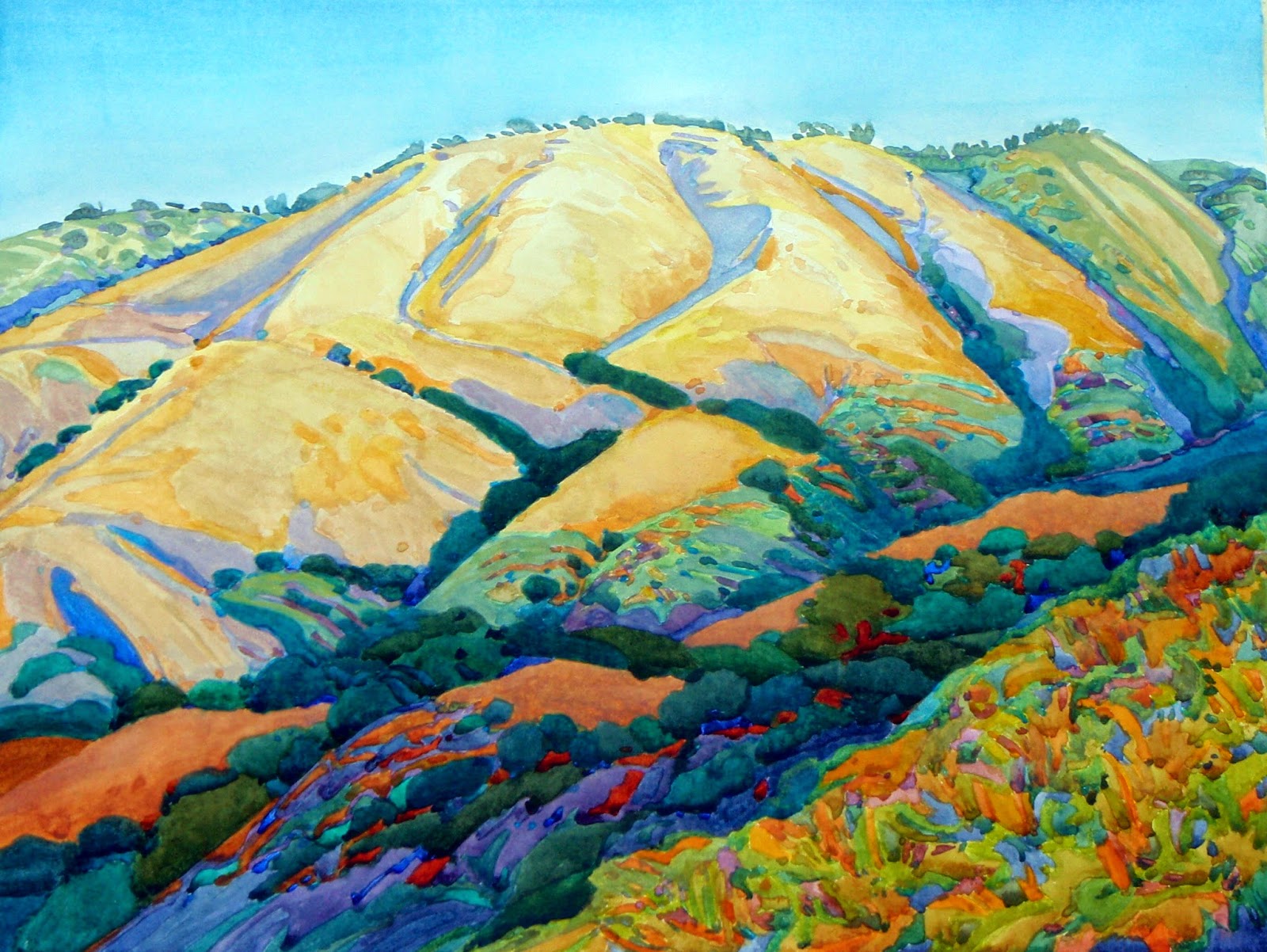 robin purcell california watercolors in the plein air tradition ...