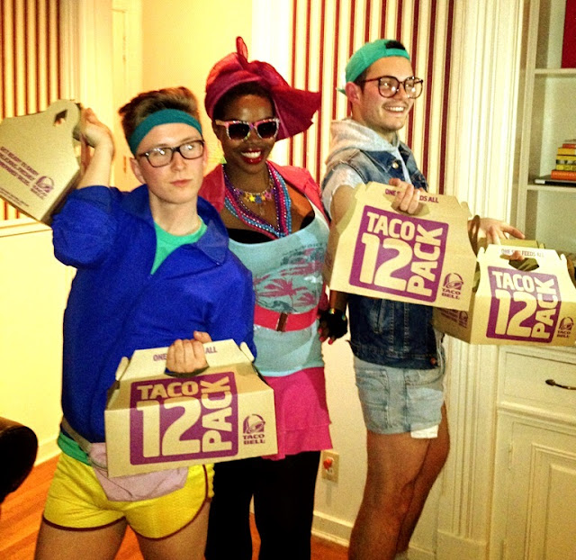 The Mended Nest: 80's/Taco Bell Collab