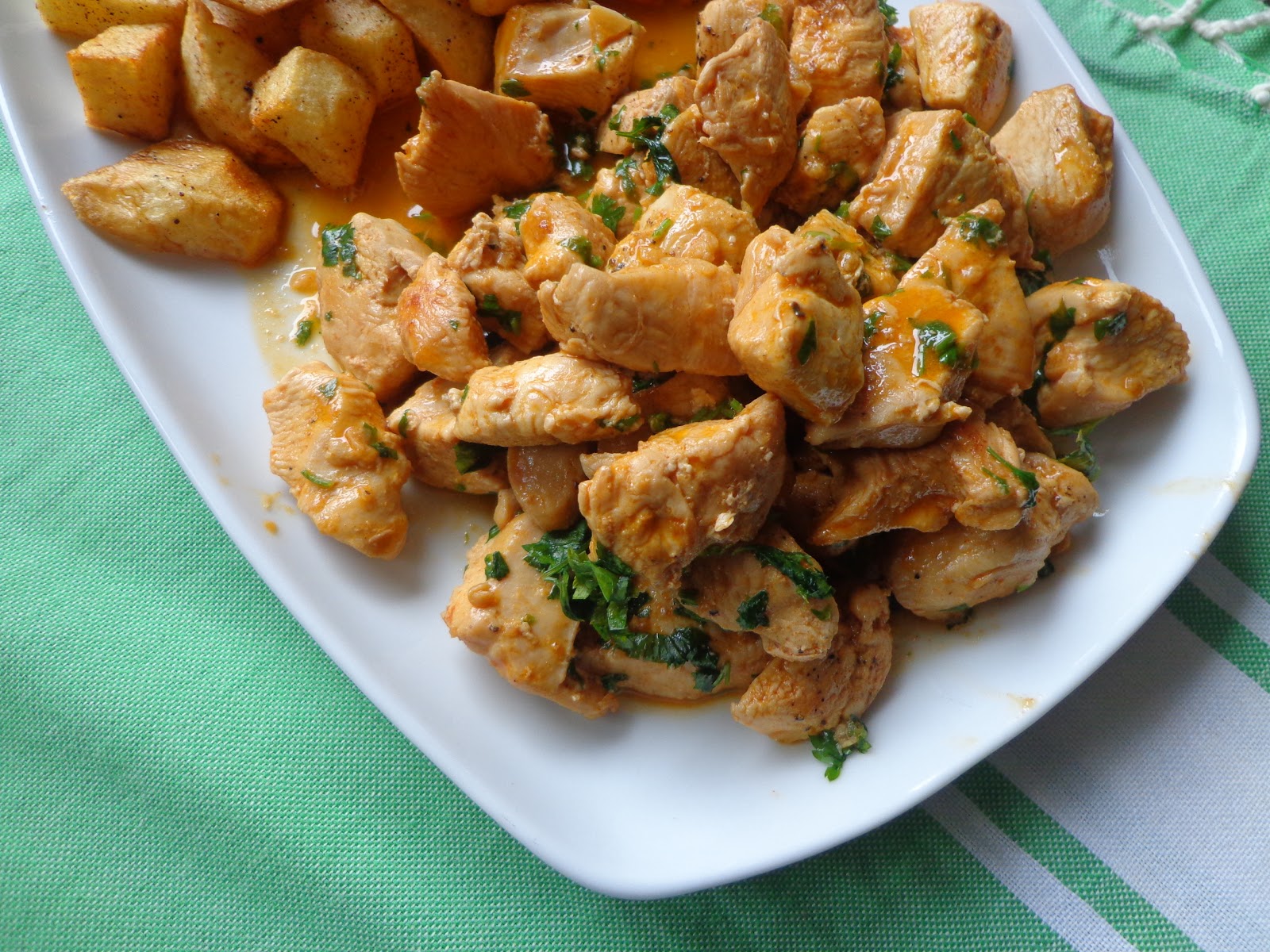 Prato Caseiro: Frango à portuguesa