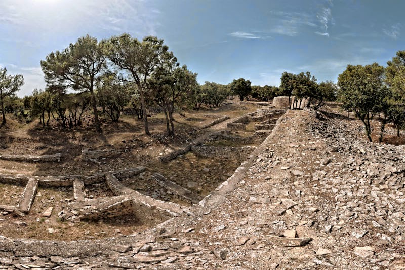 Venez visiter !: Visite de l'oppidum des Castels à Nages