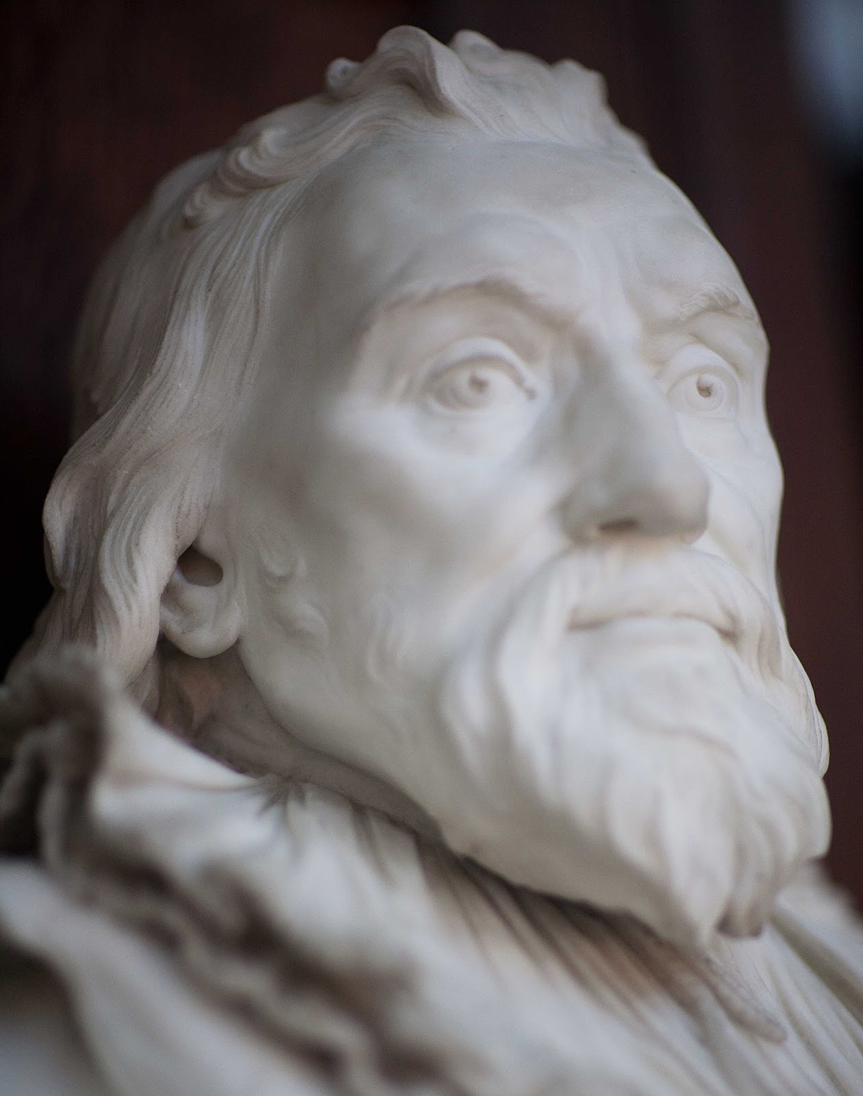 Bath, Art and Architecture: Bust of Sir Robert Cotton in the Wren ...