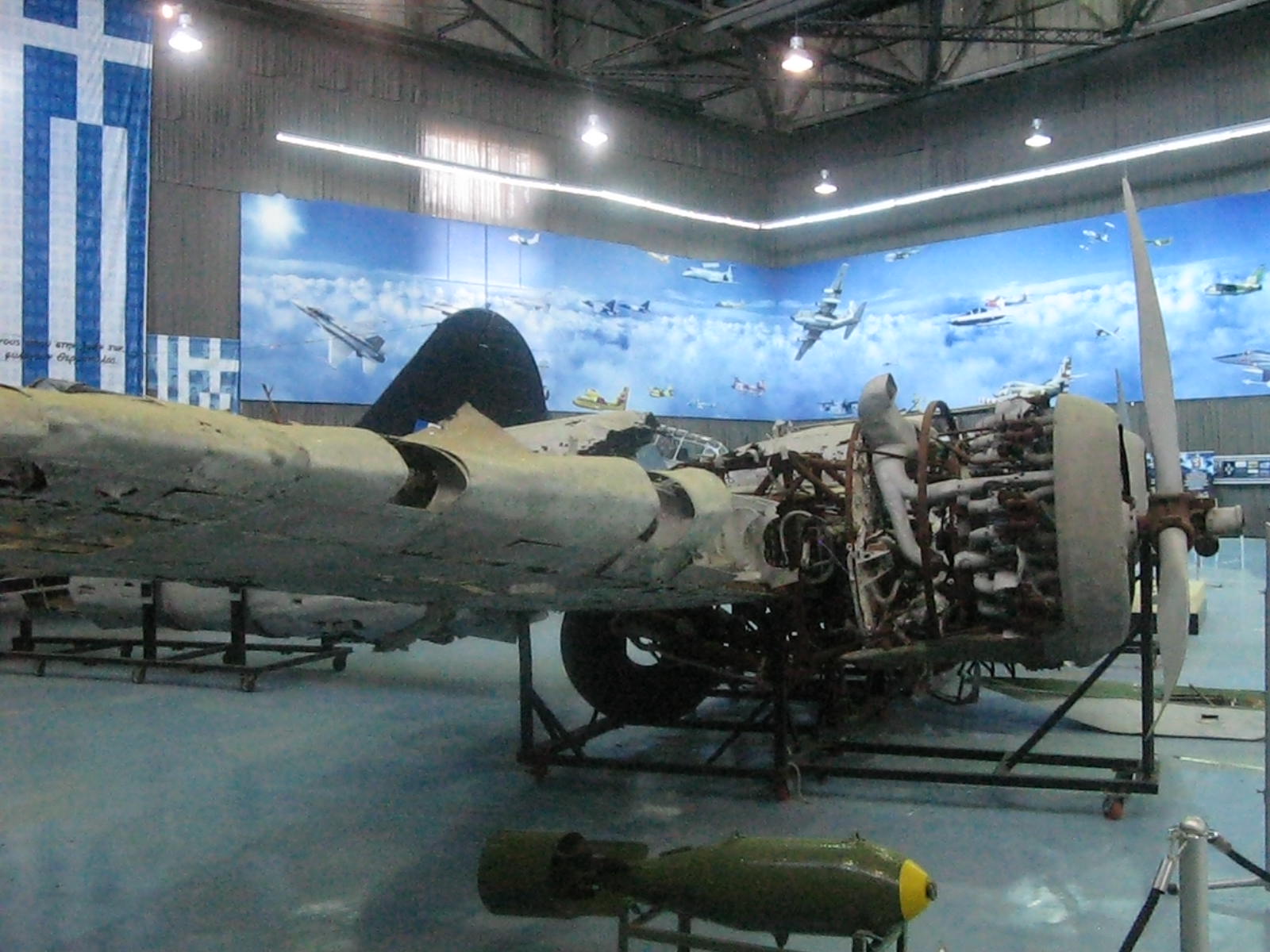 Restoring salvaged WW2 aircraft at the Hellenic Air Force Museum ...
