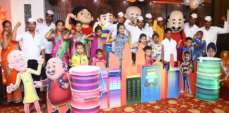 NickALive!: Nickelodeon India Celebrates Father's Day with Mumbai ...