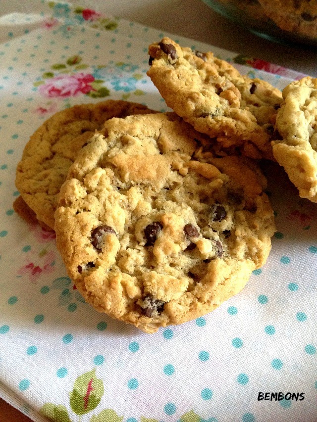 Cookies de Aveia e Chocolate