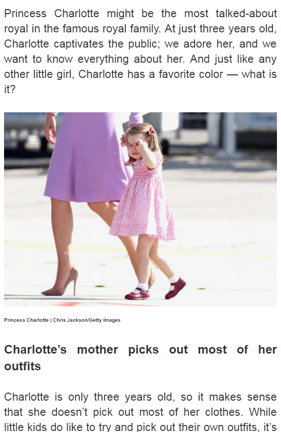 What is Princess Charlotte’s Favorite Color? | Seribu Cerita Unik