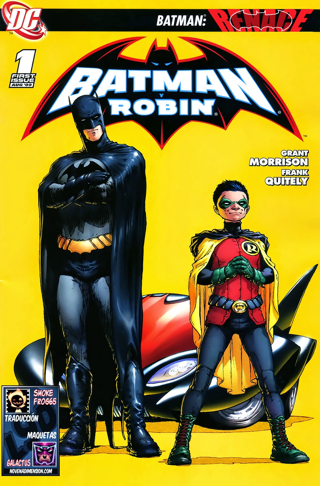 DC Geek House: [Reseñas] Batman y Robin #1