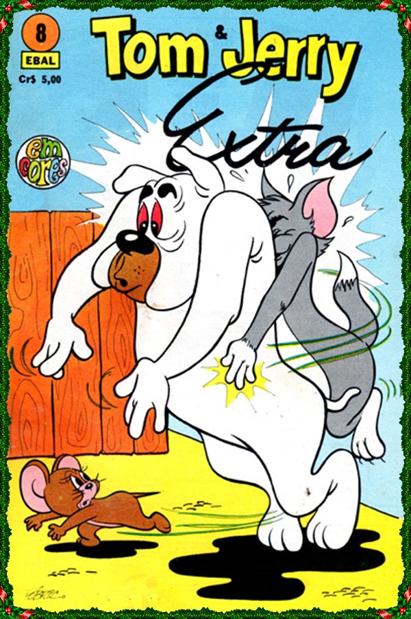 CAPAS DE GIBI COVERS COMICS-TOM E JERRY-02-EBAL