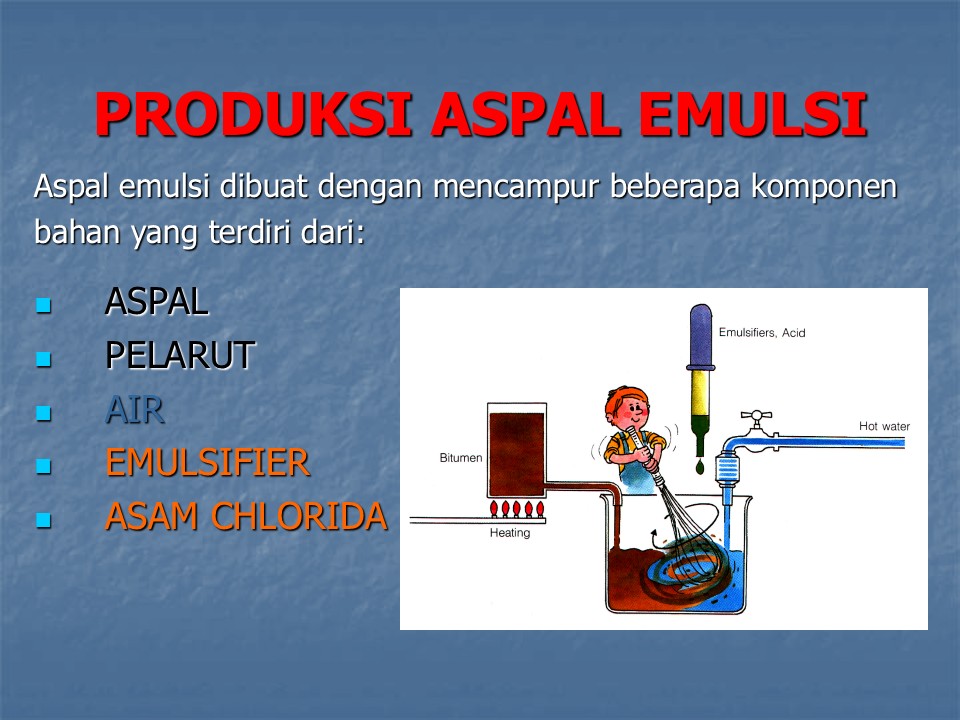Seputar Proyek: ASPAL EMULSI