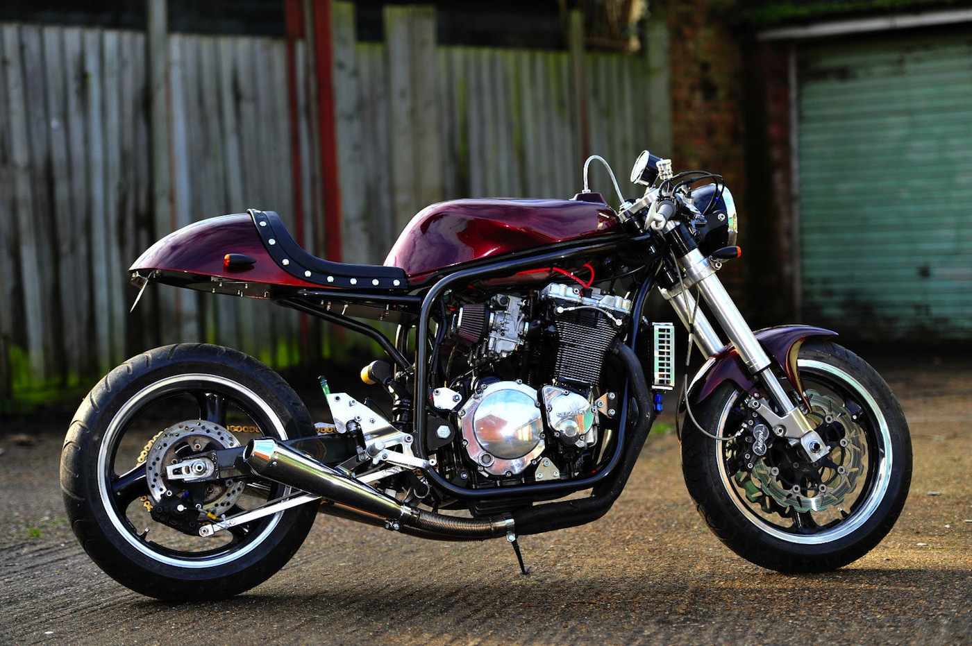 Gixxer cafe - Inazuma café racer