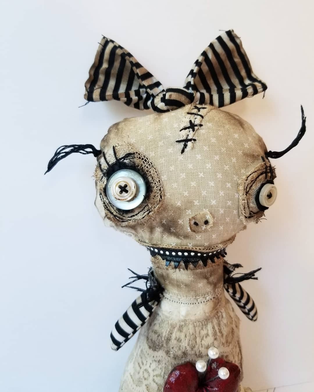 Junker Jane Monster Art Dolls: Junker Jane Voodoo Voleta