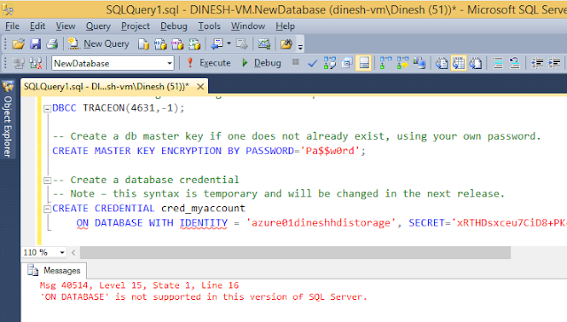 Dinesh's Blog :::: Being Compiled ::::: SQL Server 2016 features: Polybase: SQL Server connector ...
