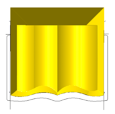 Last steps to create the crest relief - Precision Board