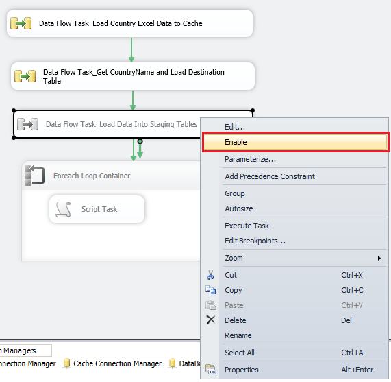 Welcome To TechBrothersIT: SSIS - How to Disable/Enable Task/s In SSIS ...