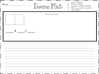 First Grade Fanatic!: Domino Math