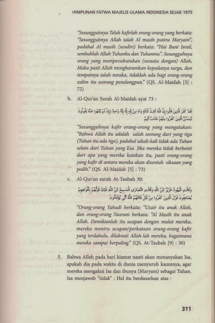 Fatwa Majelis Ulama Indonesia (MUI) Tentang Perayaan Natal Bersama ...