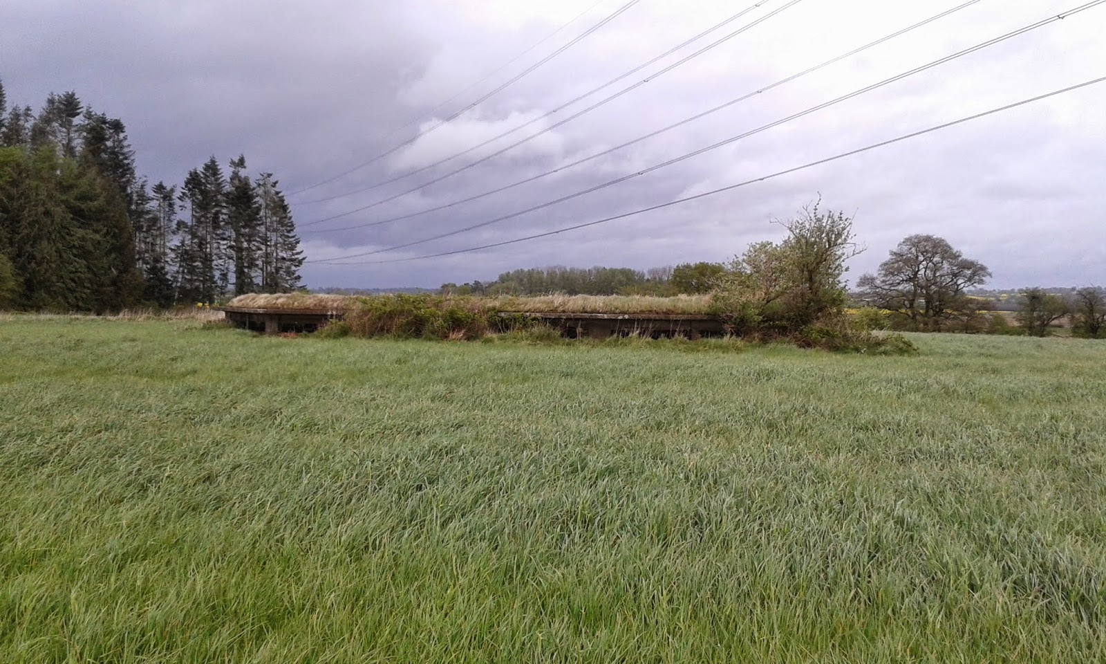 Shrewsbury from where you are not: What's left at RAF Rednal