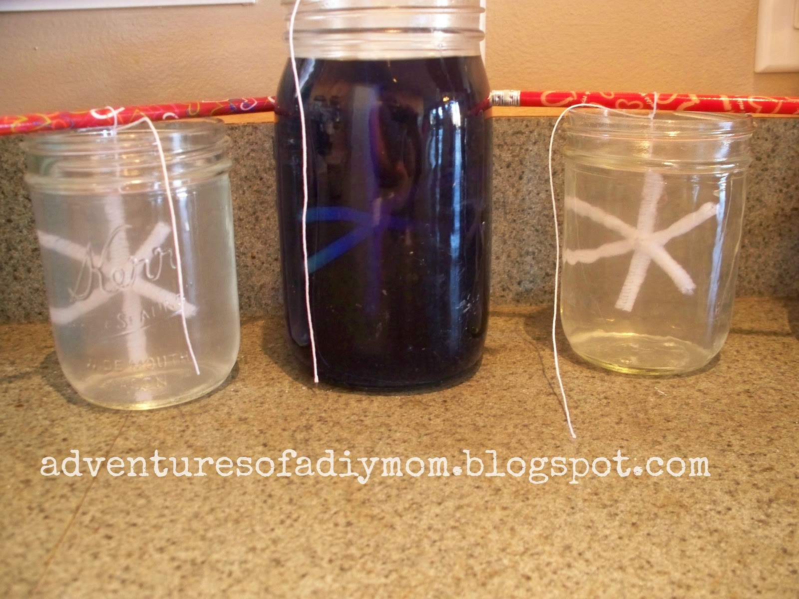 DIY Crystal Snowflakes - Adventures of a DIY Mom