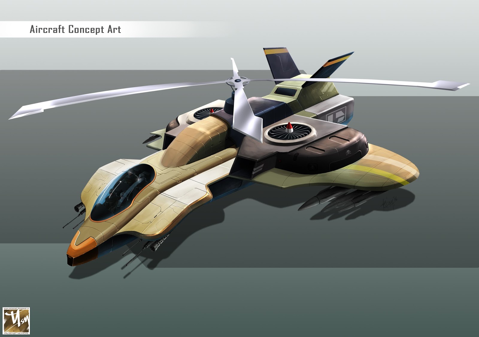 prosenarts: Aircraft concept art