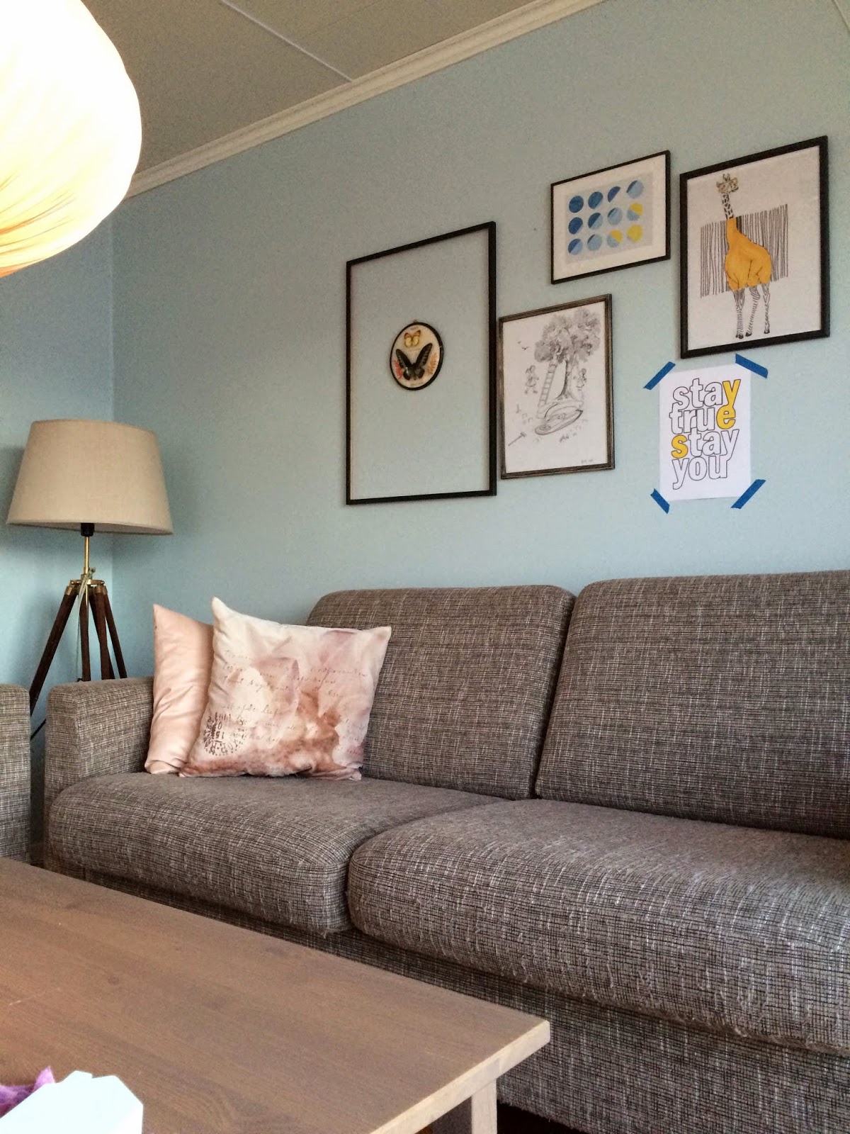 Haukås: Ny farge i et hjørne av stuen