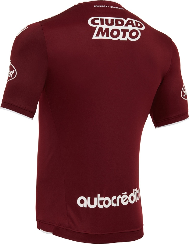 Macron apresenta as novas camisas do Lanús - Show de Camisas