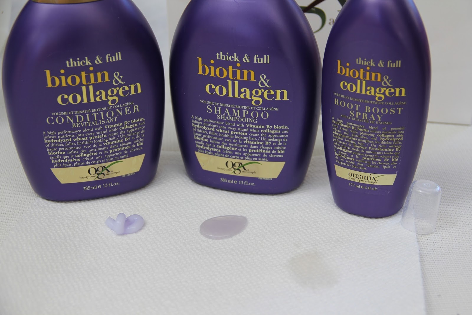 OGX Thick & Full Biotin & Collagen Review — Raincouver Beauty
