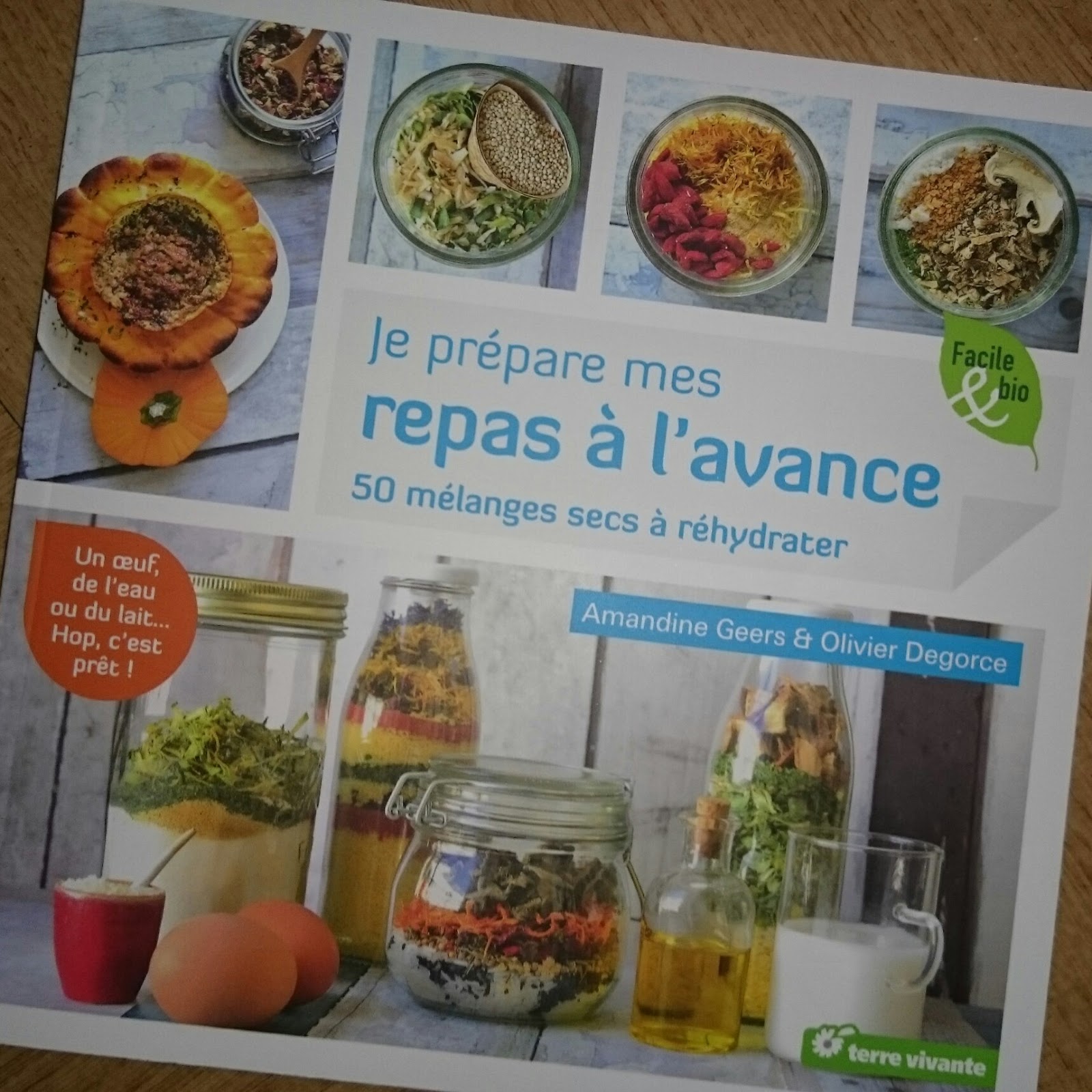 Je prepare mes repas à l'avance avec les éditions Terre Vivante