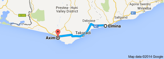 Souvenir Chronicles: AFRICA: GHANA DRIVING, ELMINA TO AXIM