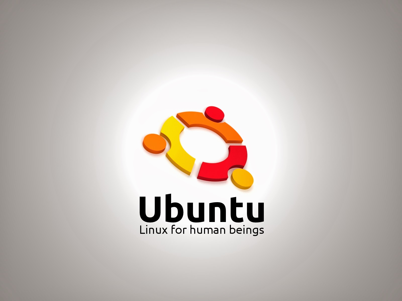 Ubuntu Logo Desktop Wallpaper - HD wallpaper