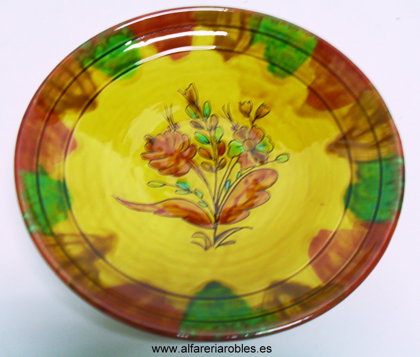Alfarería - Cerámica Robles - Artesanía de Almeria: Platos Cerámica