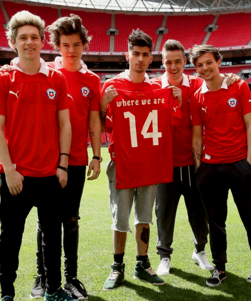 Ariana News : One Direction, Chile!