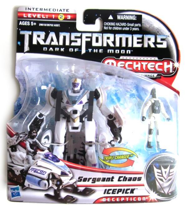 Robot Art: Transformers~IcePick w Sergeant Chaos~DOTM Human Alliance~