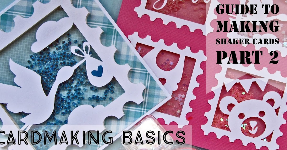 Silhouette UK: Making Shaker Cards with the Silhouette - Part Two - The ...