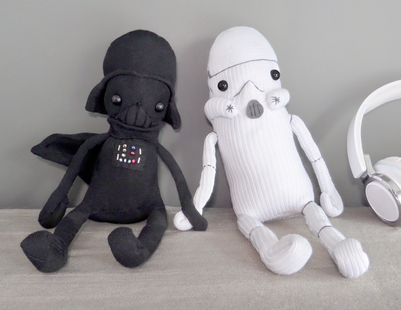 Ackmena's Craftina: Stormtrooper Sock Doll