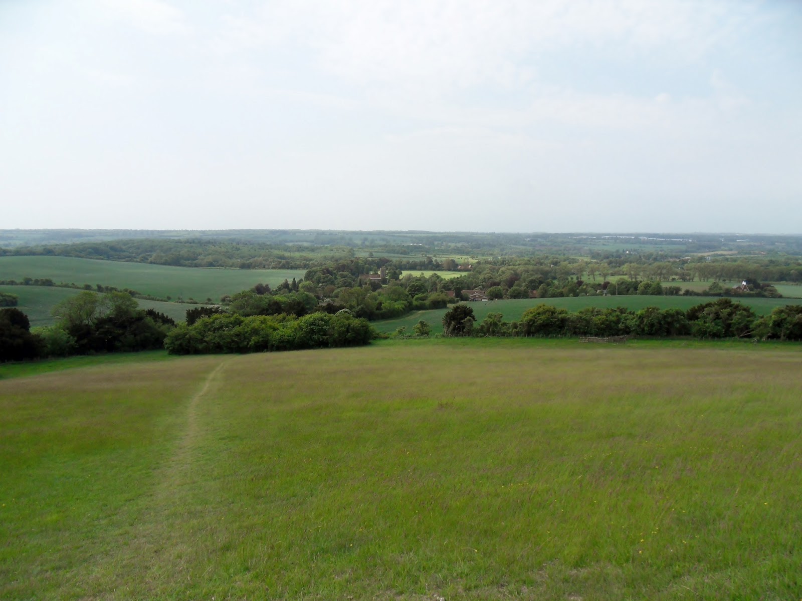 Deaf Man Walking: Section 4 of the North Downs Way: Hollingbourne to Cuxton